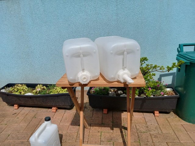 Two 10 ltrs fresh water containers with taps For Sale in Pontypridd ...
