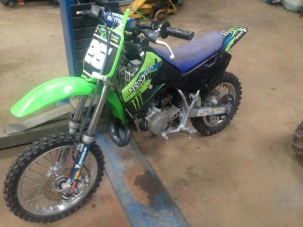 KAWASAKI KX 65 MOTOCROSS 2008 NEEDS WORK HENCE VERY CHEAP. For Sale in ...