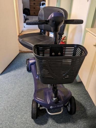 Li-Tech Neon Aluminium Mobility Scooter For Sale in Exeter, Devon ...