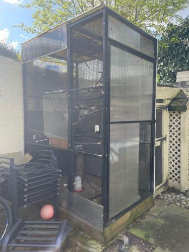 Metal Aviary for sale 6ft For Sale in Leicester, Leicestershire | Preloved