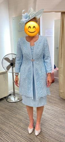 Mother of the bride outfit includes hat. For Sale in Coylton, South ...