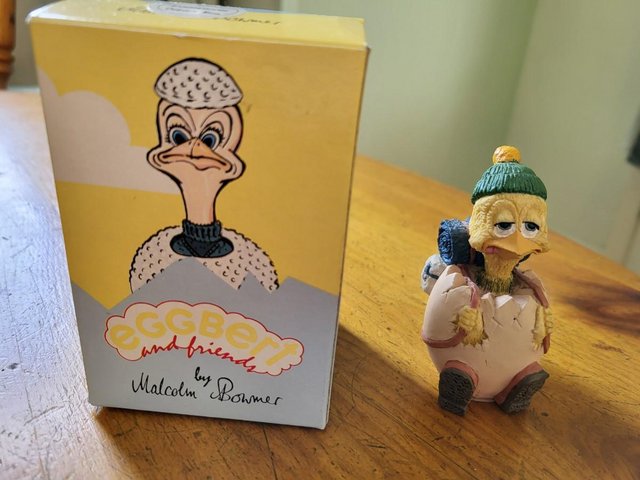 Vintage Eggbert Colour Box by Malcolm Bowmer Eggsplorer For Sale in ...