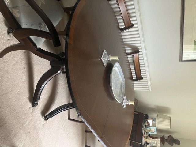 Six to eight seater Mahogany Dining table For Sale in Wrenbury ...