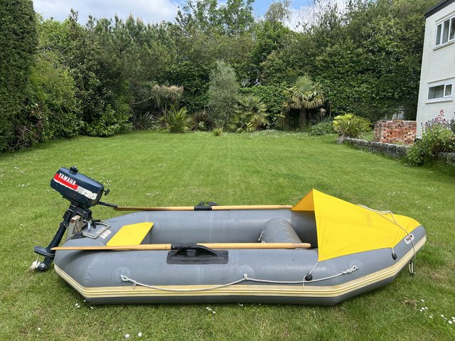 Avon Redcrest inflatable dinghy. YAMAHA Engine available. For Sale in ...